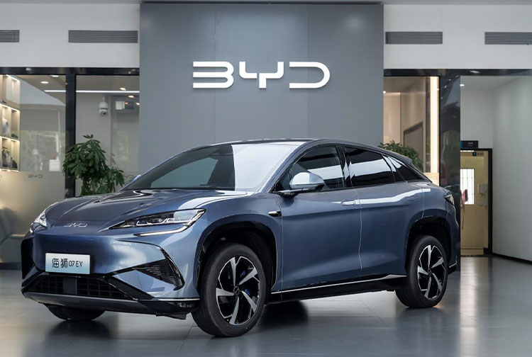 To be launched on 10 May BYD Sea Lion 07 EV